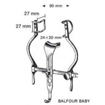Balfour Baby Retractors 9cm | Medical Tools Shop